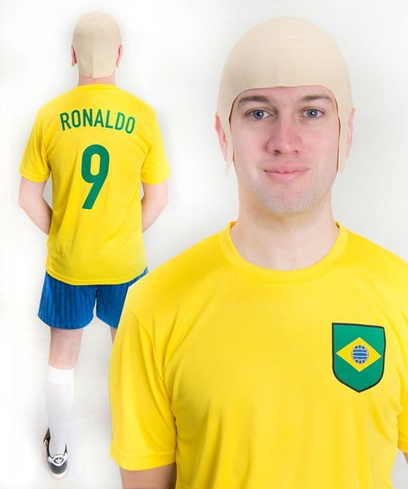 Ronaldo R9 Brazil World Cup Football Fancy Dress Costume