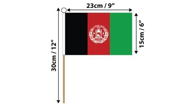 Afghanistan Hand Flag | flagly.co.uk | We Sell Flags