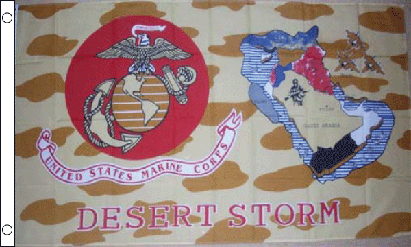 Desert Storm Flag | flagly.co.uk | We Sell Flags and Bunting