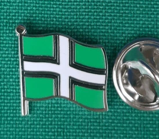 Devon Flag Pin Badge | flagly.co.uk | We Sell Flags