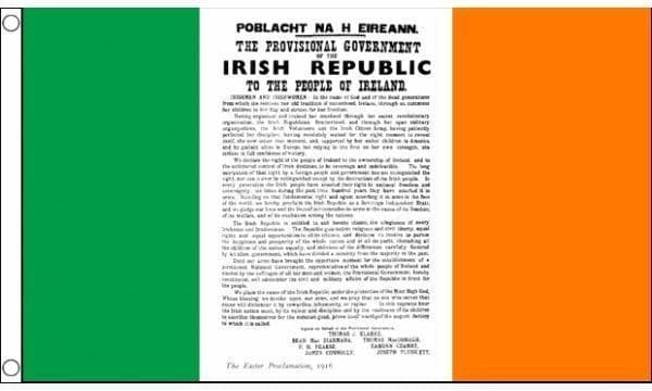 Easter Rising Proclamation Flag | flagly.co.uk | We Sell Flags