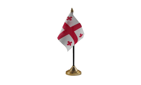 Georgia Table Flag | flagly.co.uk | We Sell Flags and Bunting
