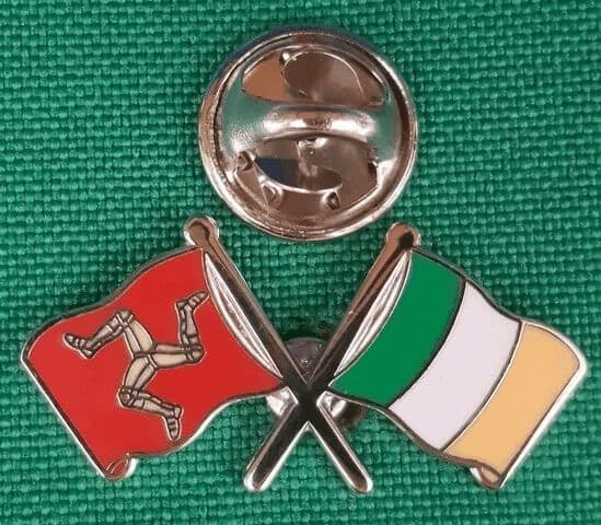 Ireland & Isle of Man Pin Badge | flagly.co.uk | We Sell Flags