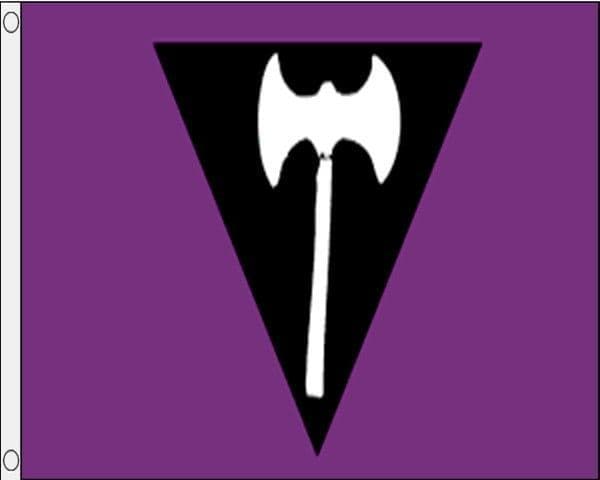 Lesbian Pride Labrys Flag | flagly.co.uk | We Sell Flags