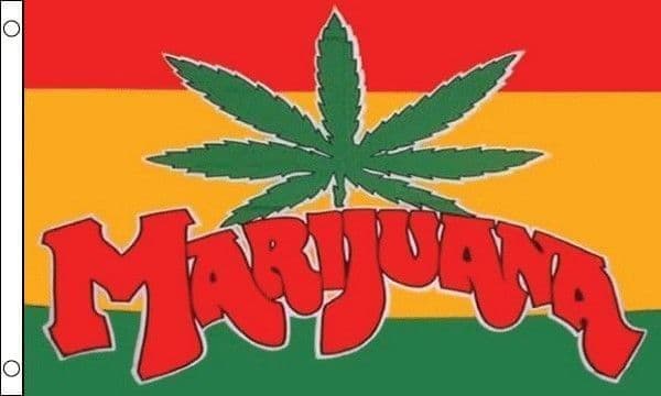 Marijuana Flag | flagly.co.uk | We Sell Flags and Bunting