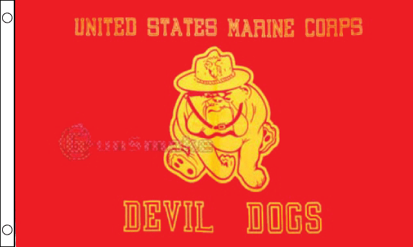 Marine Devil Dogs Flag | flagly.co.uk | We Sell Flags