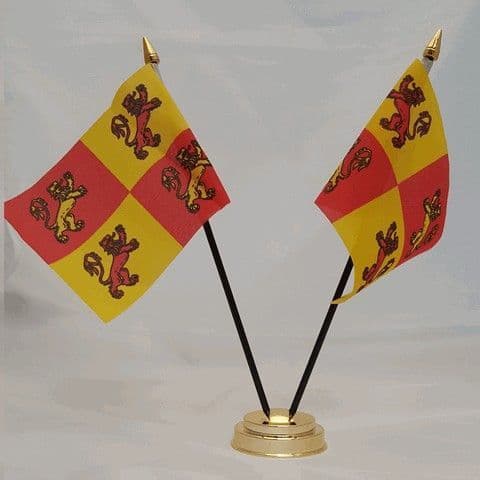 Owain Glyndwr Double Table Flag | flagly.co.uk | We Sell Flags