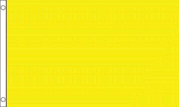 Plain Yellow Flag | flagly.co.uk | We Sell Flags and Bunting