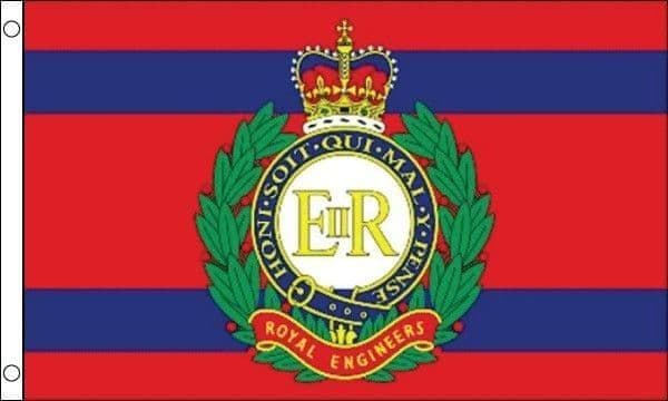 Royal Engineers Regiment Flag | flagly.co.uk | We Sell Flags