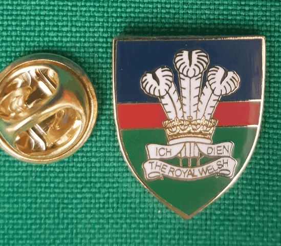 Shield The Royal Welsh Pin Badge | flagly.co.uk | We Sell Flags