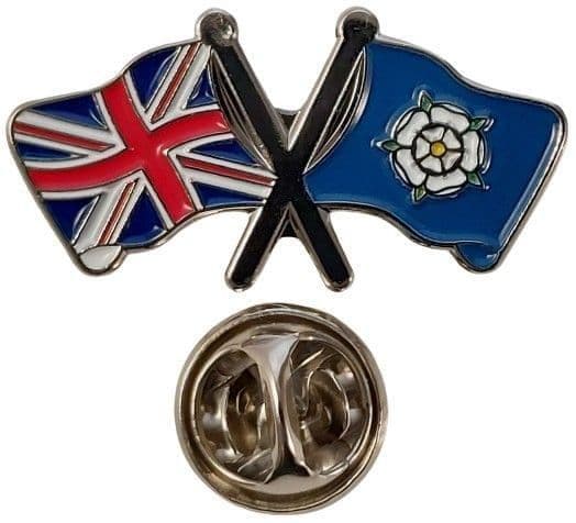 Union Jack & Yorkshire Pin Badge | Fast and free UK delivery from ...