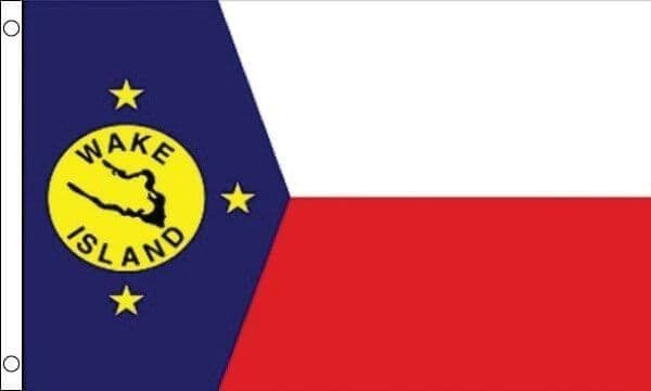 The Flag of Wake Islands | Wake Islands Flag | Wake Islands Flag