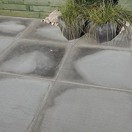 450x450x50mm Commercial Pressed Concrete Paving Grey Slab