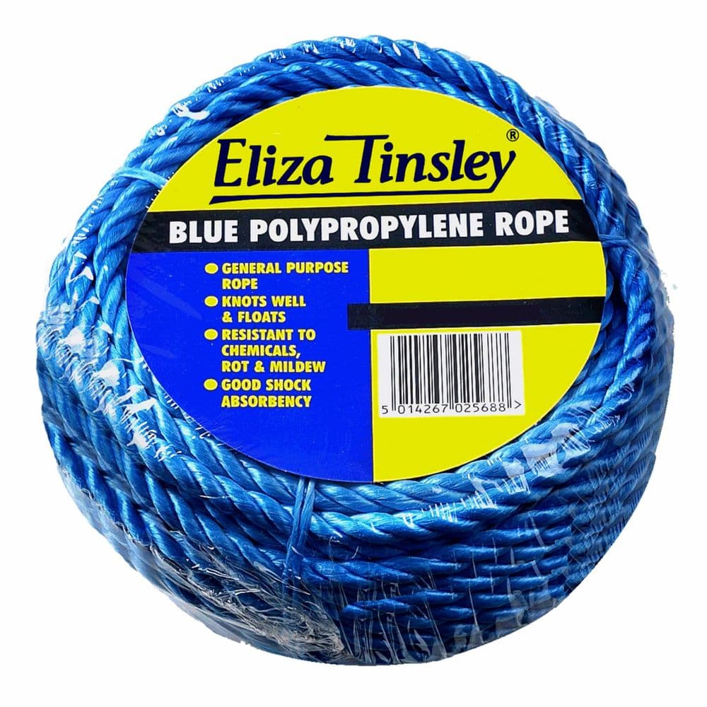 6mm X 220M Blue Polyprop Rope Coil