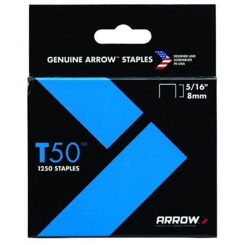 Arrow 50524/T50 5/16"-8mm 1250 Staples