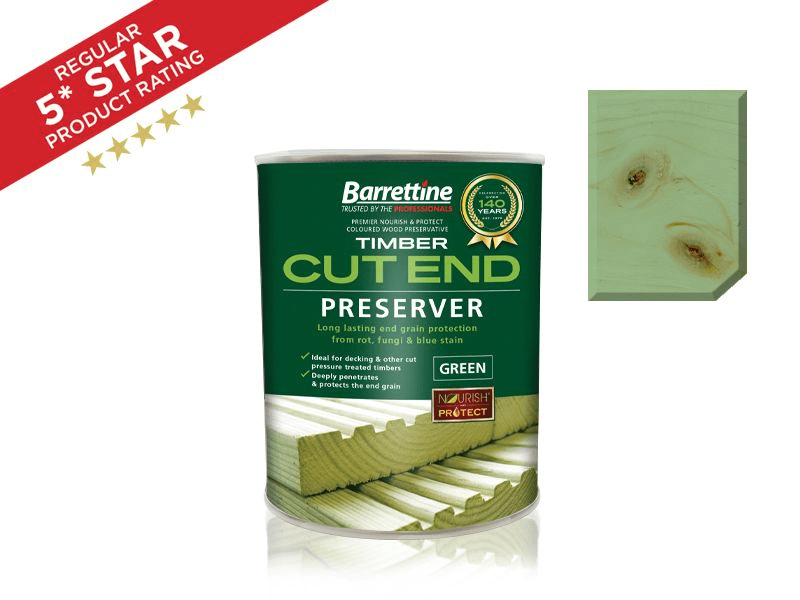 Barrettine End Grain Perservative Green - 1L