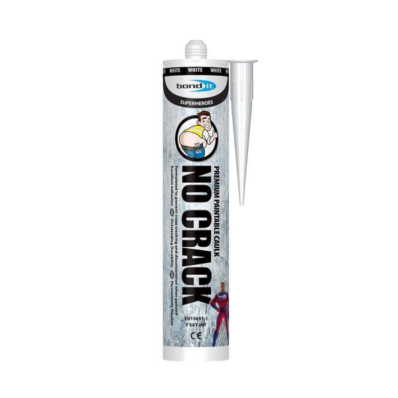 Bond-It No Crack Premium Paintable Caulk 310ml White