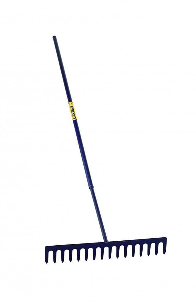 Carter 16 Tine Square Tooth Asphalt Rake x Tubular Steel