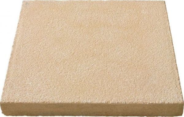 Chaucer Textured Paving Slab 600 x 600 x 35mm Buff