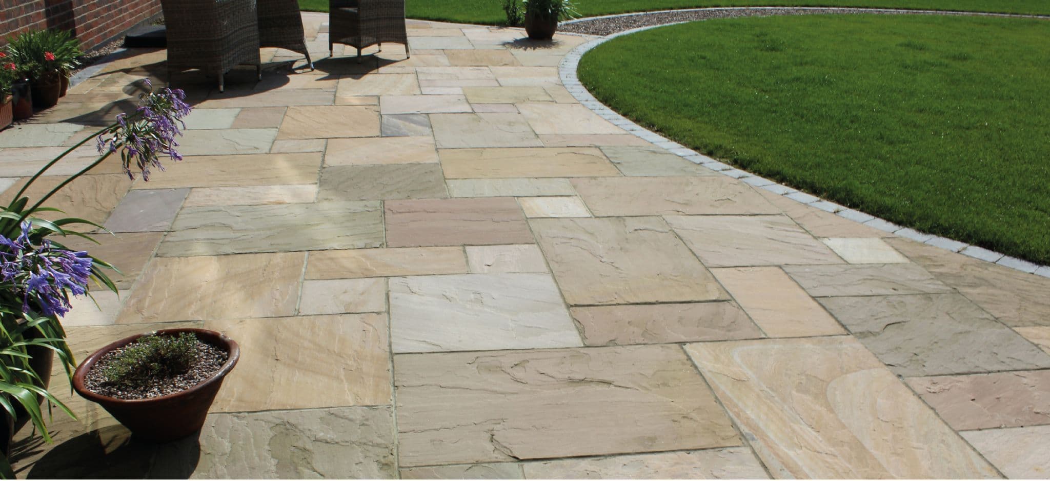 Classicstone Harvest Calibrated 24mm Sandstone Project Pack 18 9m2 Pk