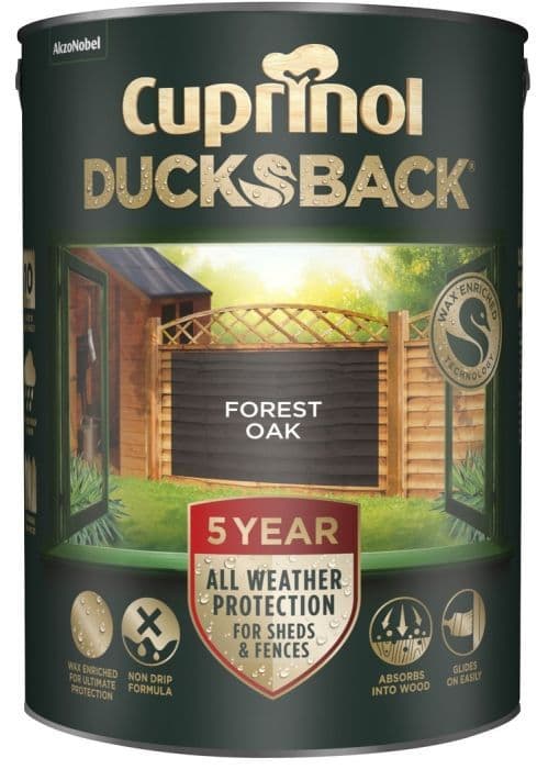 Cuprinol 5 Year Ducksback Forest Oak 5L