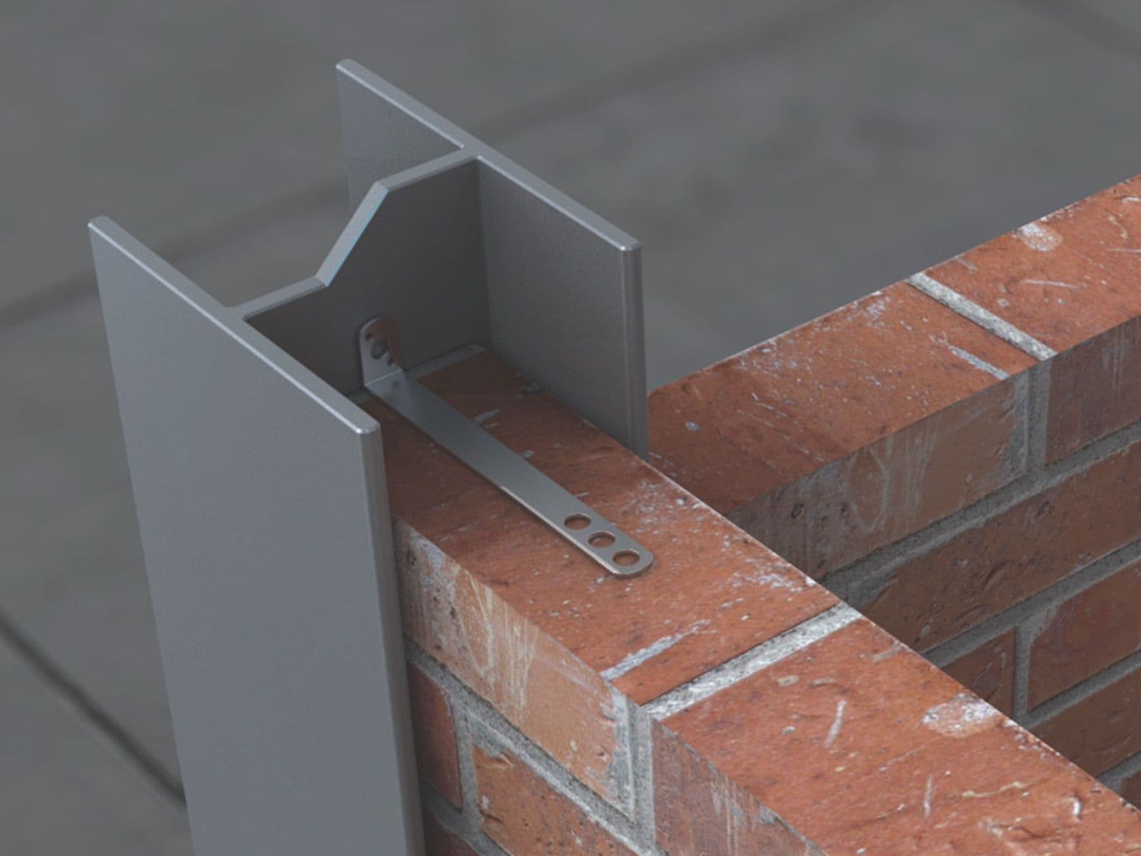 Frame Cramp 100mm Projection Holed