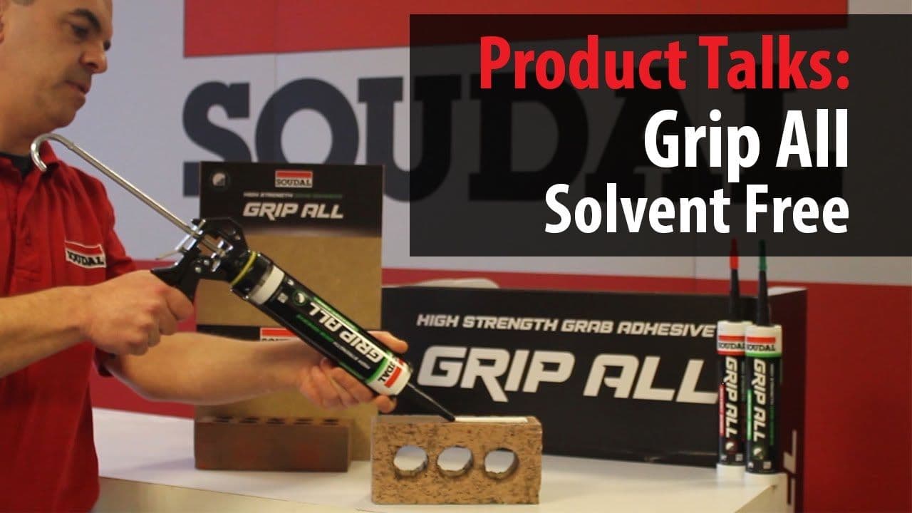GRIP ALL - Solvent Free Adhesive 290ml White