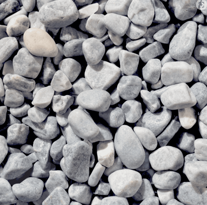 Ice Blue Pebbles 40-60mm Bulk Bag Non Returnable