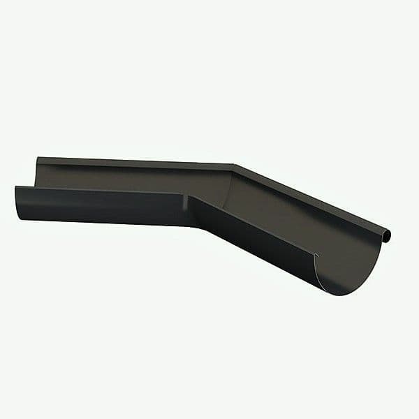 Lindab 125mm Gutter External 135 Corner Coloured 1