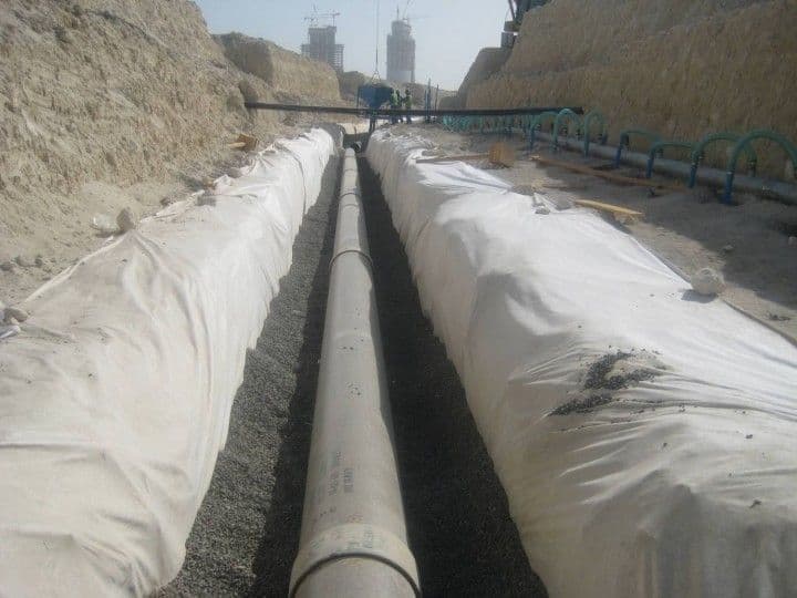 Lotrak 100 Non woven Geotextile Membrane 2 25 x 25m