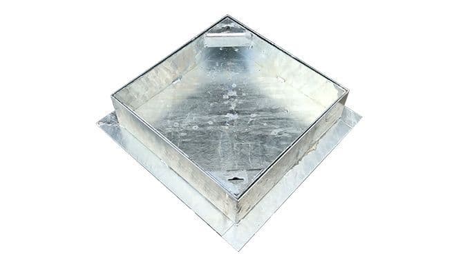 Manhole Cover Recessed 80mm 10 Tonne Galv All Steel Frame 300 X 300mm ...