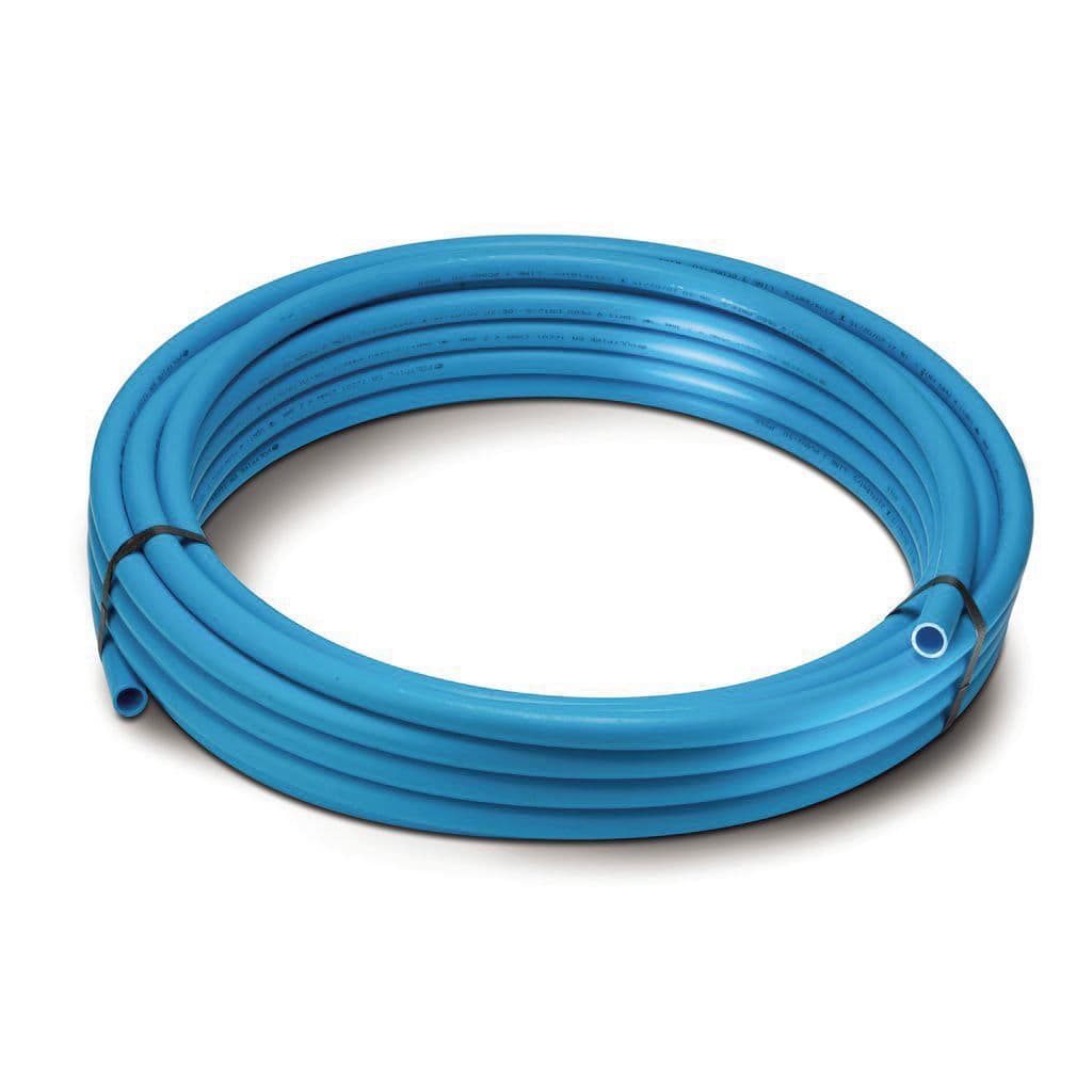 MDPE Blue PE80 SDR9 Pipe 20MM