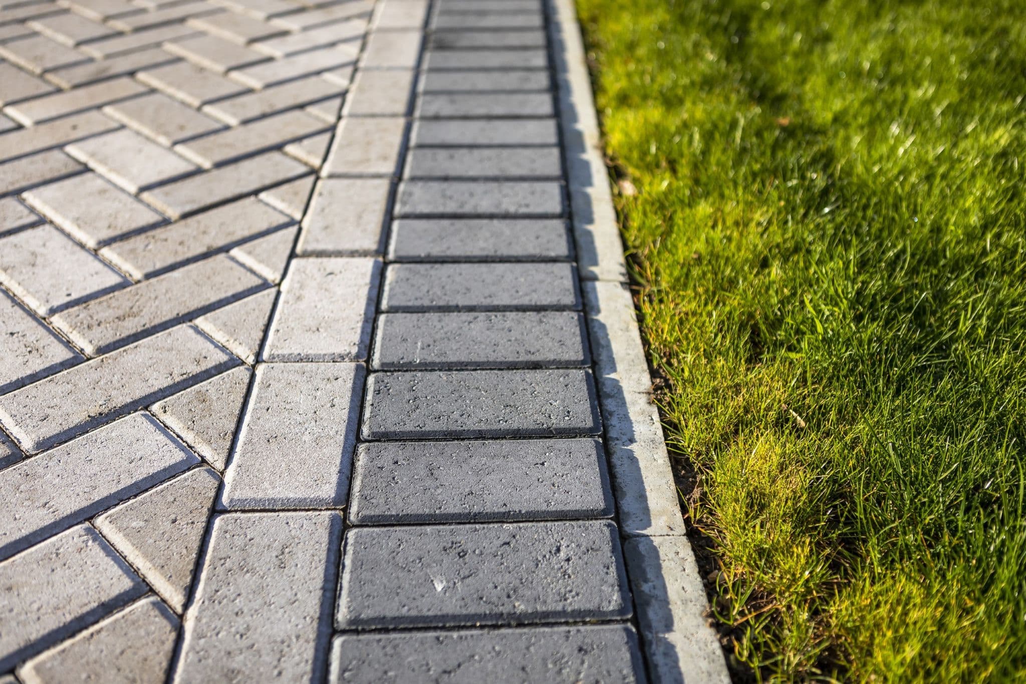 Omega Standard Block Paving Natural 200x100x50mm Per Brick