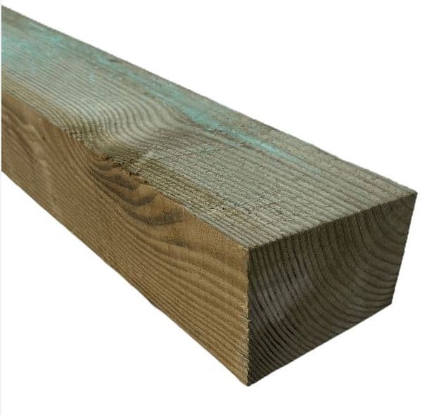 Post 75 X 125 mm Sawn Tanalised