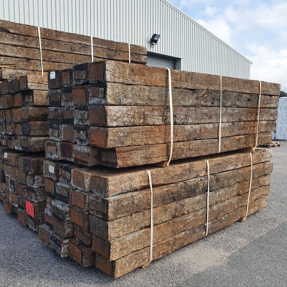 Reclaimed Hardwood Oak Sleeper 2750mm X 250 X 160mm