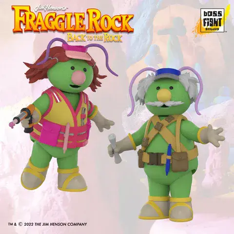 Boss Fight Studios Fraggle Rock Doozer Architect & Cotterpin Figure 2 ...