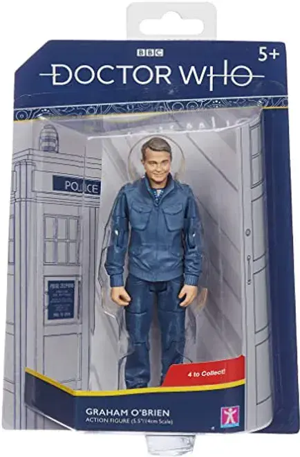 Character Options Doctor Who Graham O Brien 5 inch figure - INSTOCK