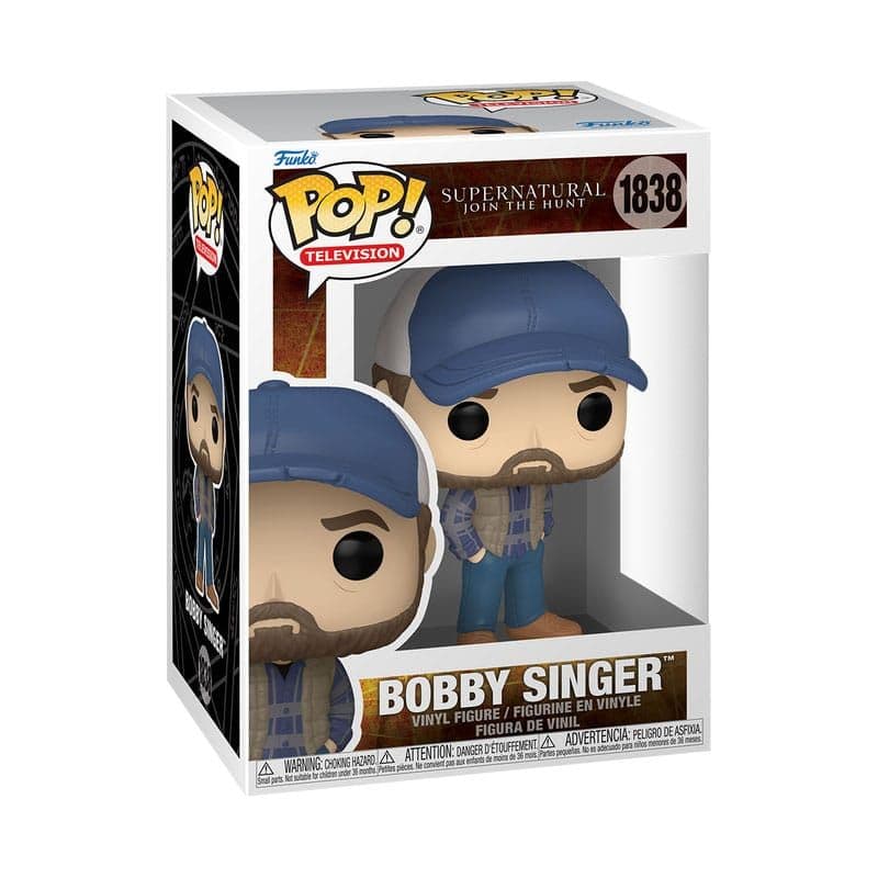 Funko Pop Vinyl Supernatural Bobby Figure - Pre-Order