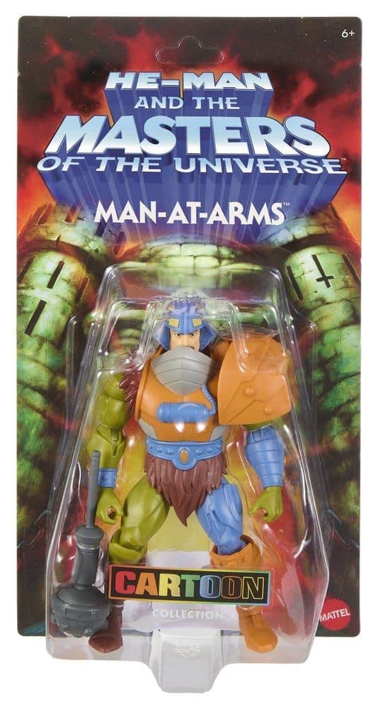 Masters of the Universe Cartoon Collection Man-At-Arms Action Figure ...
