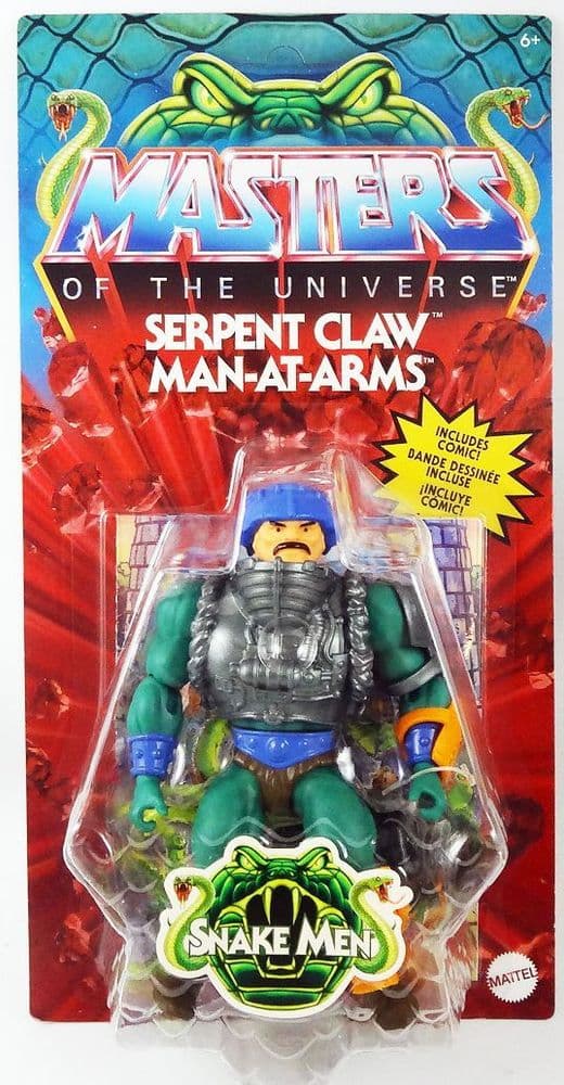 Masters of the Universe Origins Serpent Claw Man At Arms Action Figure ...