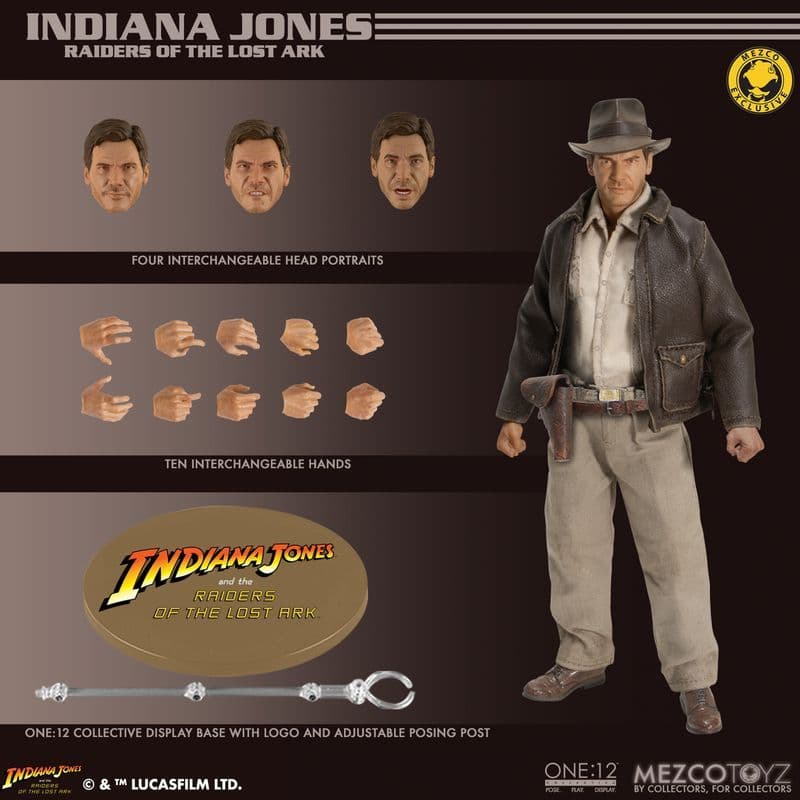 Mezco One 12 Collective Indiana Jones Temple Edition Figure - INSTOCK