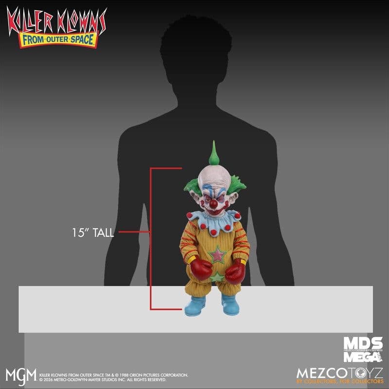 Mezco Toyz Killer Klowns from Outer Space MDS 15" Shorty with Sound ...