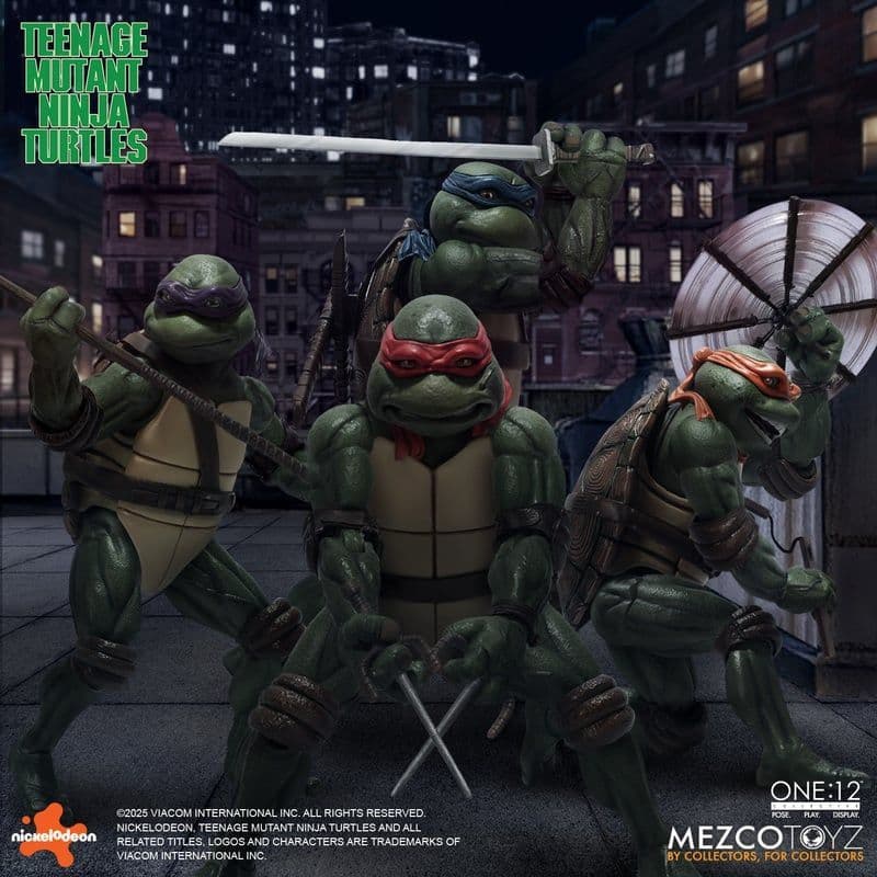 Mezco Toyz One 12 Collective Teenage Mutant Ninja Turtles 1990 Movie ...