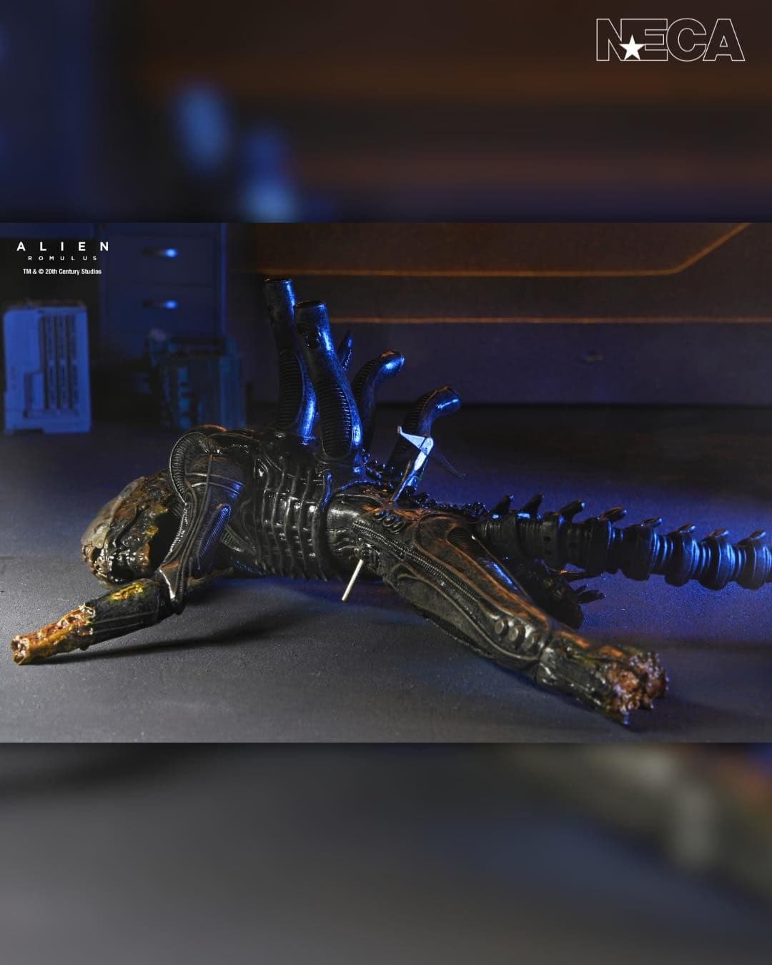 NECA Alien Romulus - Deluxe Suspended Lab Xenomorph XX121 Action Figure ...