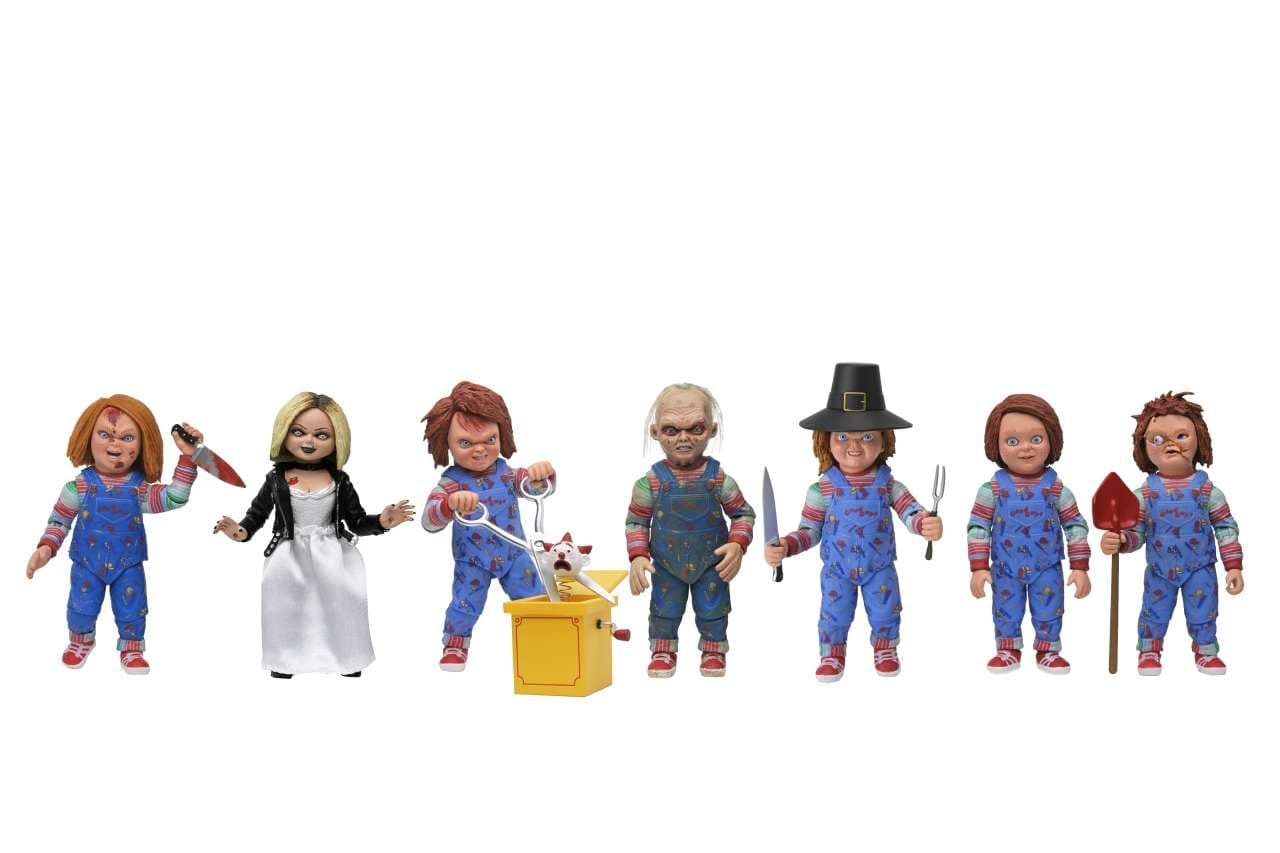 NECA Chucky Blind Box Action Figures Series 2 Set of 7 Figures - Pre-Order