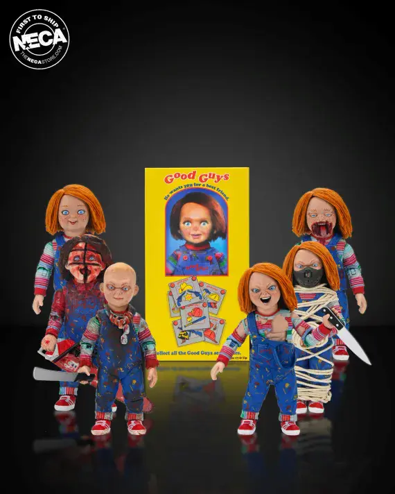 NECA Chucky TV Series Good Guys 7" scale Action Figure Blind Box Set of ...