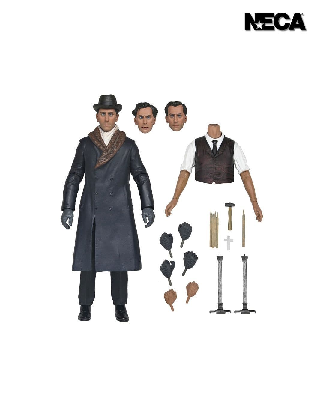 NECA Hammer House of Horror - Horror of Dracula 1958 Van Helsing Figure ...