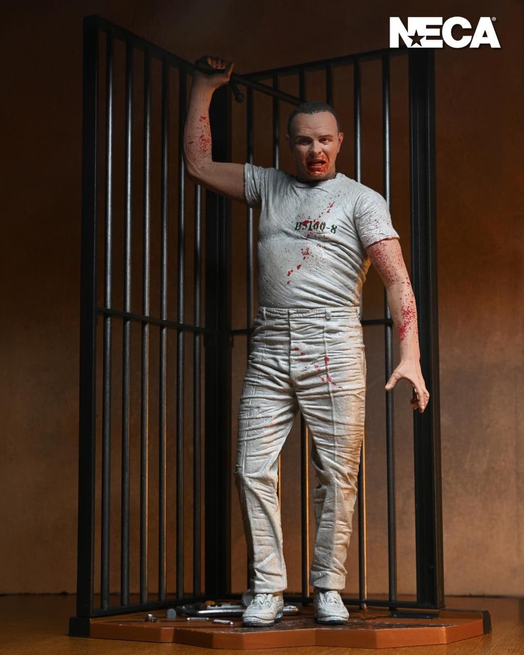 NECA Silence of the Lambs Hannibal Lecter Prison Escape Figure - INSTOCK
