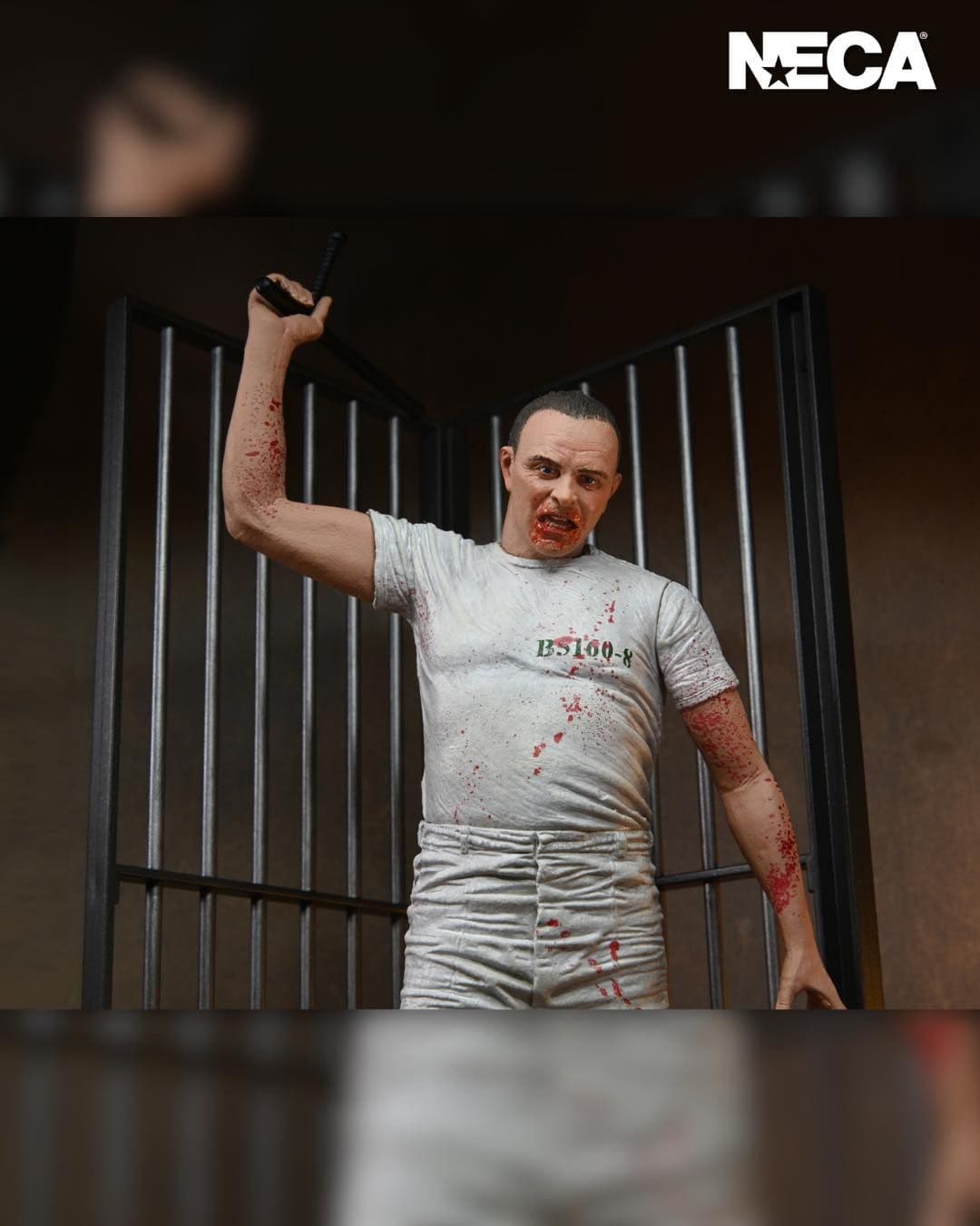 NECA Silence of the Lambs Hannibal Lecter Prison Escape Figure - INSTOCK