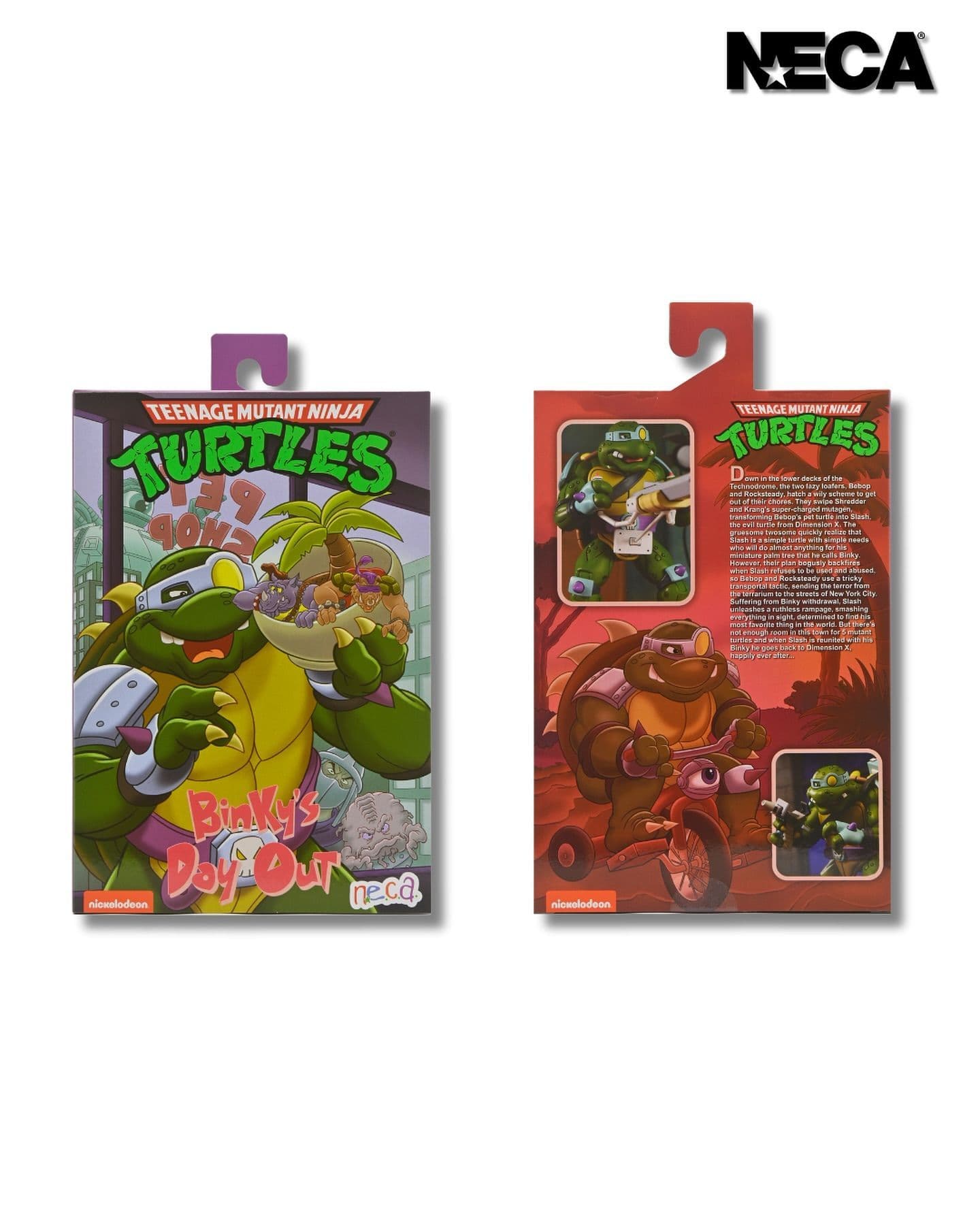 NECA Teenage Mutant Ninja Turtles Cartoon Ultimate Slash Action Figure ...